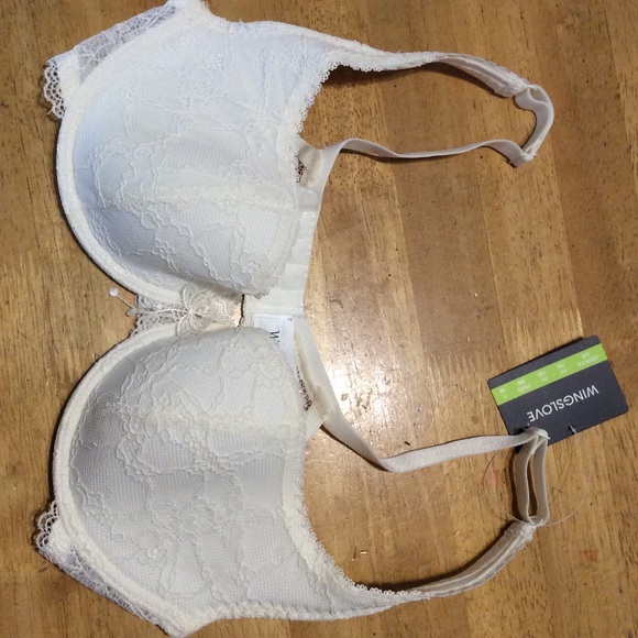 Wingslove | Intimates & Sleepwear | New Wingslove Ivory Lace Overlay ...